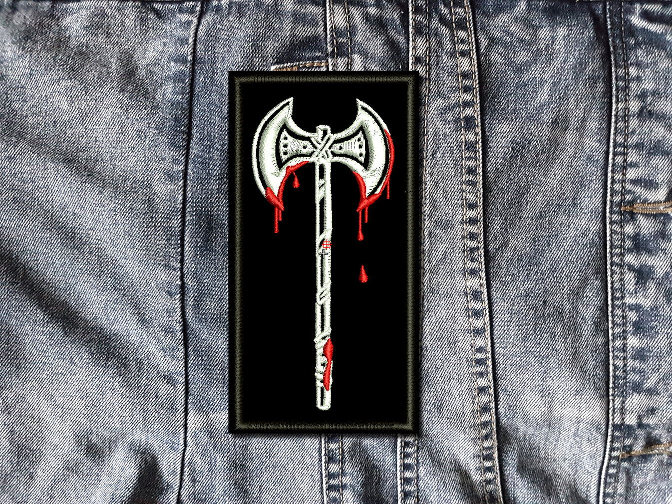 Medieval Axe Embroidered Patch – IngridPatches