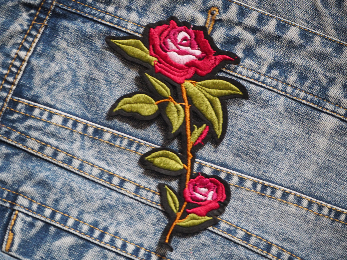 Gothic Rose Patch – IngridPatches