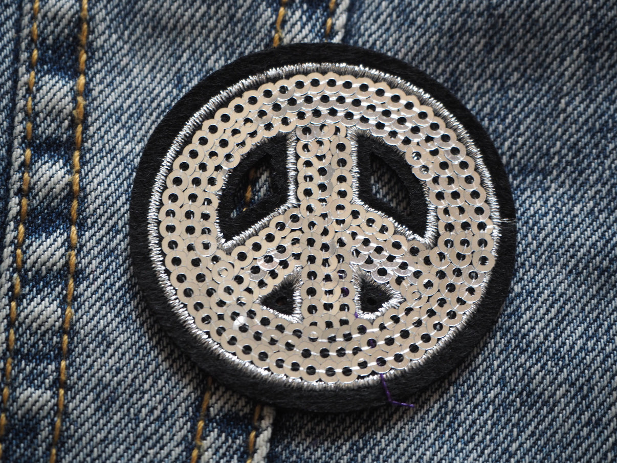 Peace Symbol Patch – IngridPatches