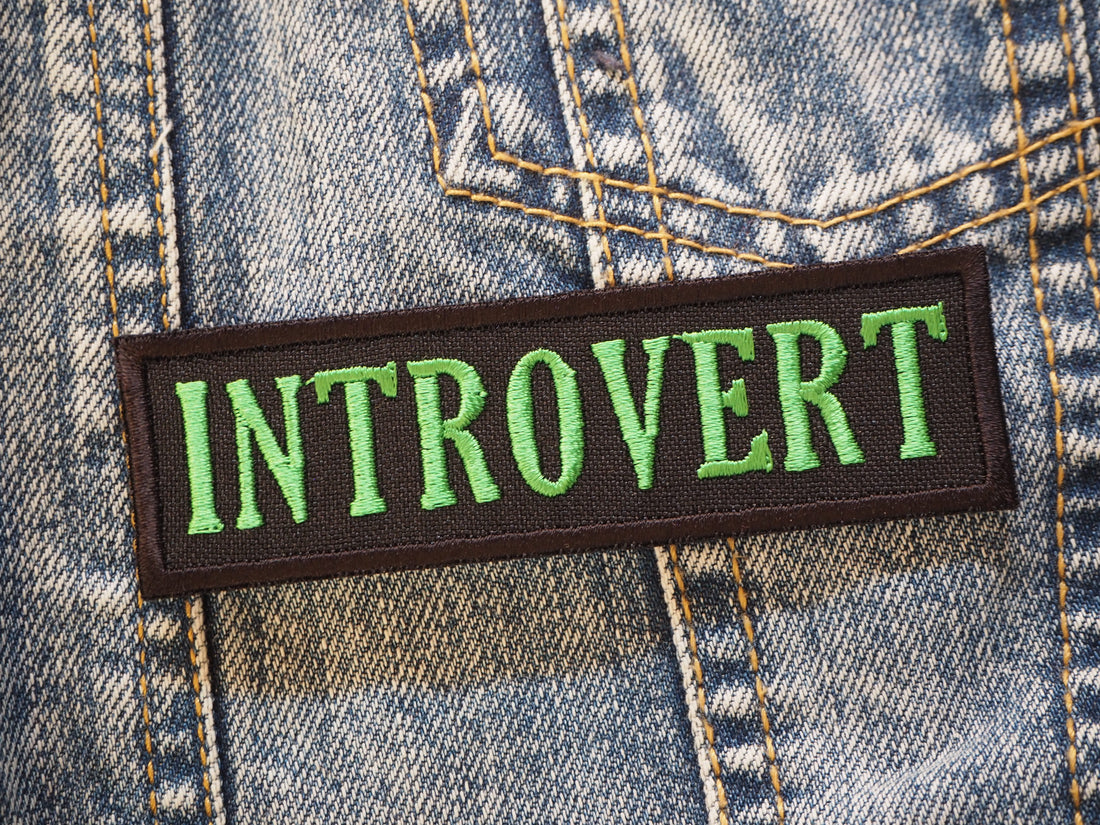 Introvert Embroidered Patch – IngridPatches