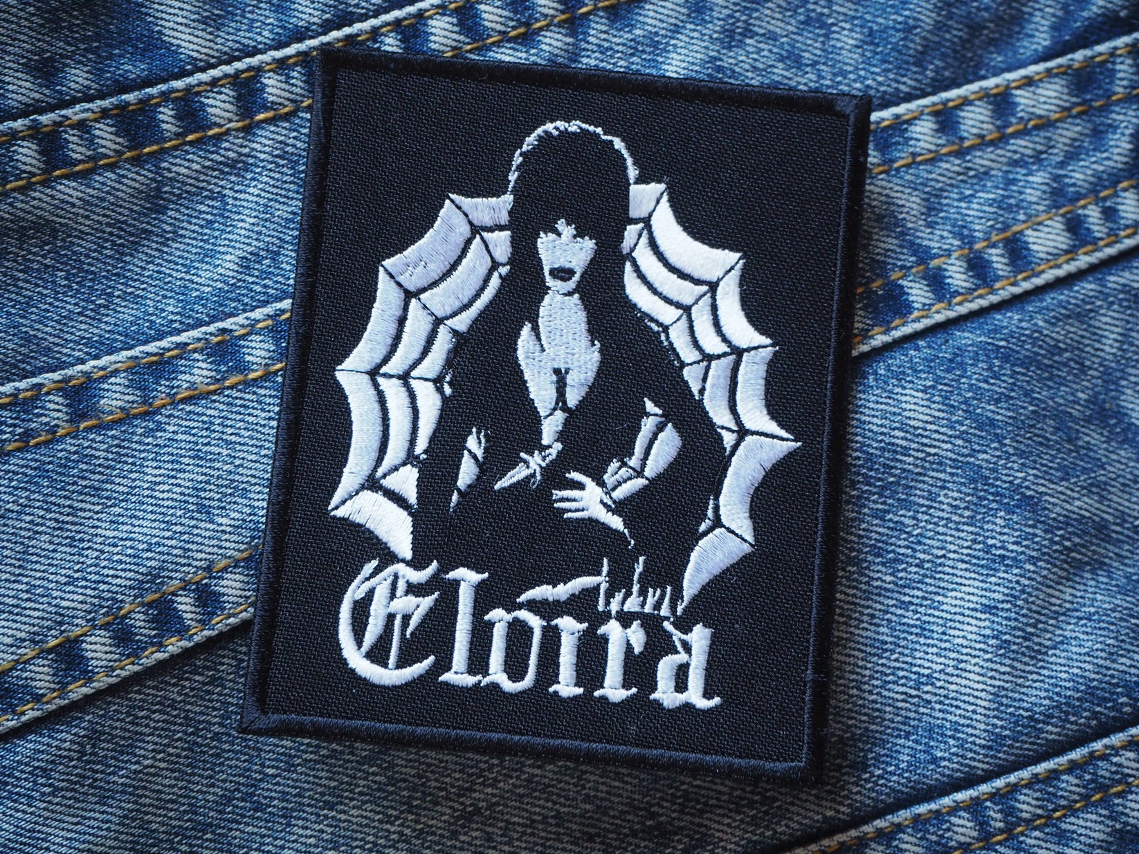 Elvira Embroidered Patch – IngridPatches