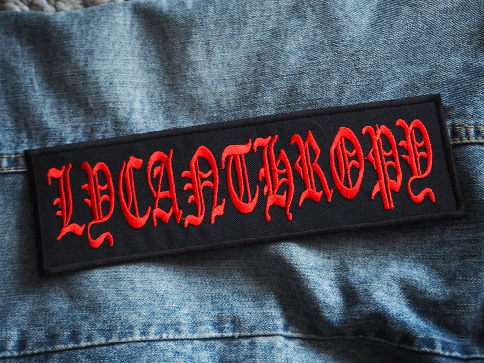 Lycanthropy Embroidered Patch – IngridPatches
