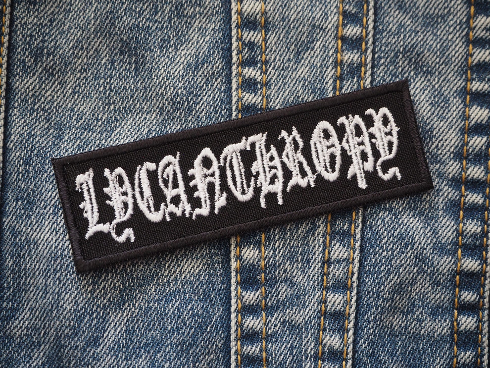 Lycanthropy Embroidered Patch – IngridPatches