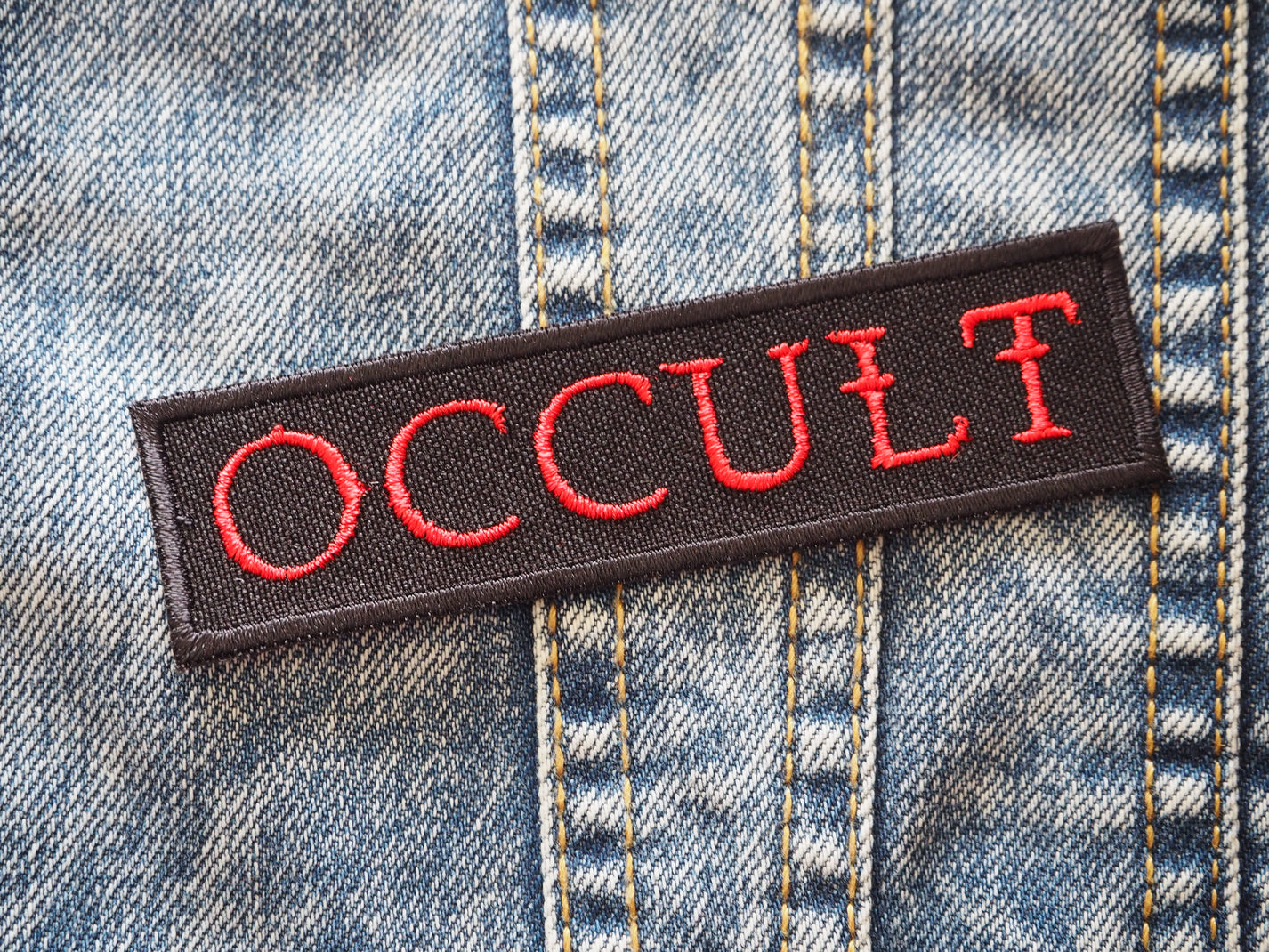 Occult Embroidered Patch – IngridPatches