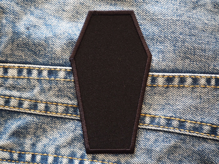 Empty Coffin Embroidered Patch – IngridPatches
