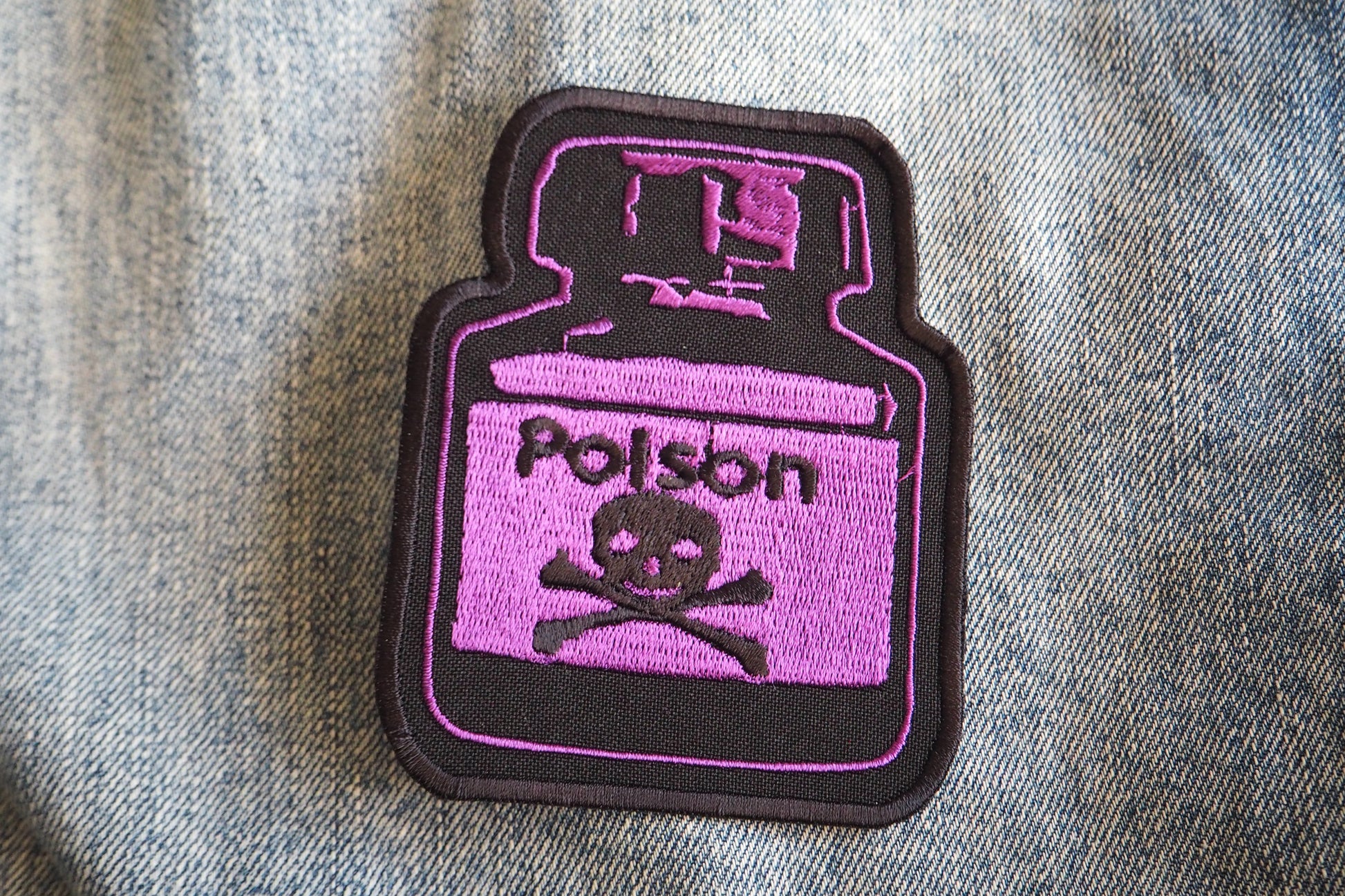Poison Stoner Doom Embroidered Patch – IngridPatches
