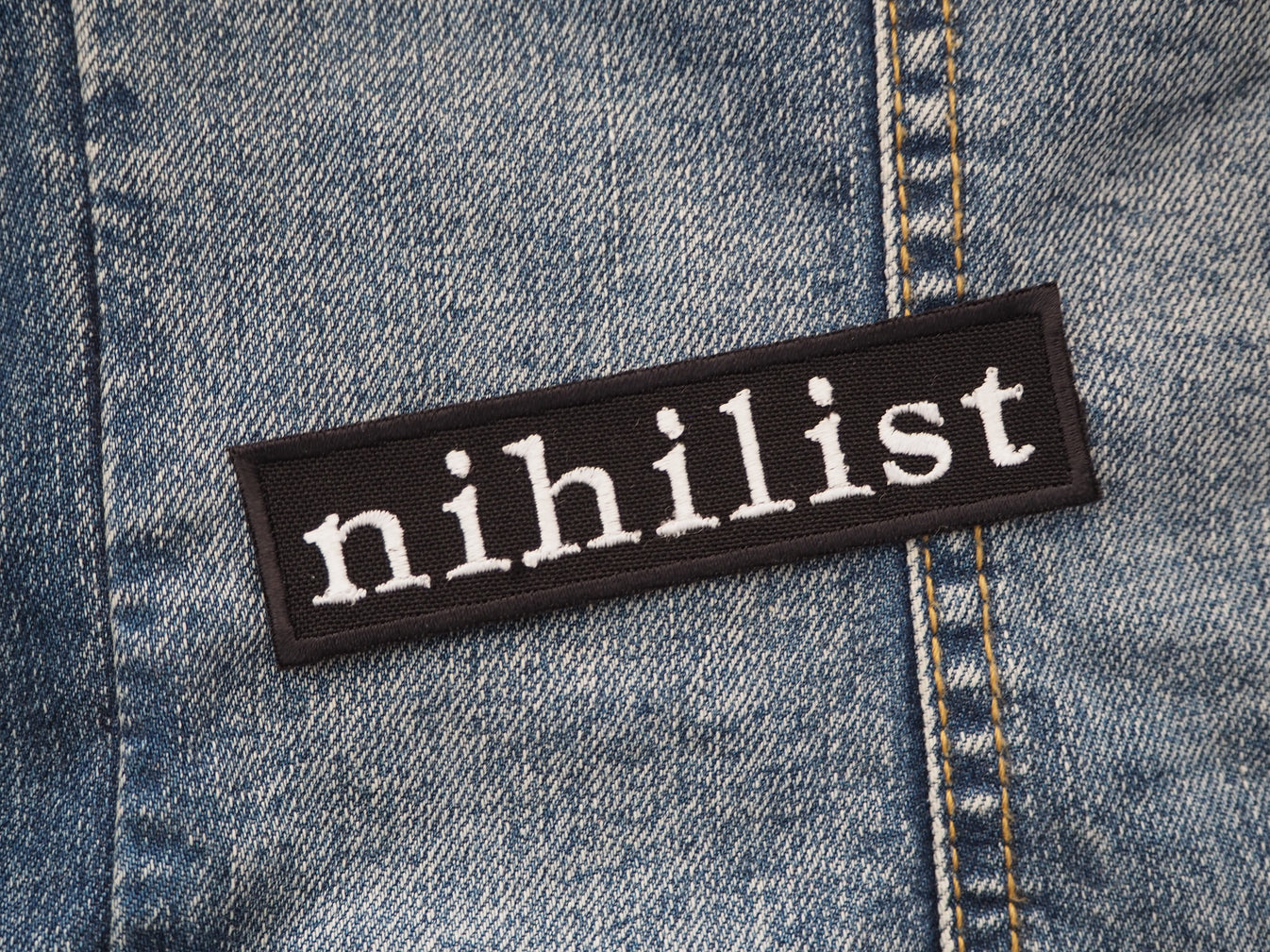 Nihilist Embroidered Patch – IngridPatches
