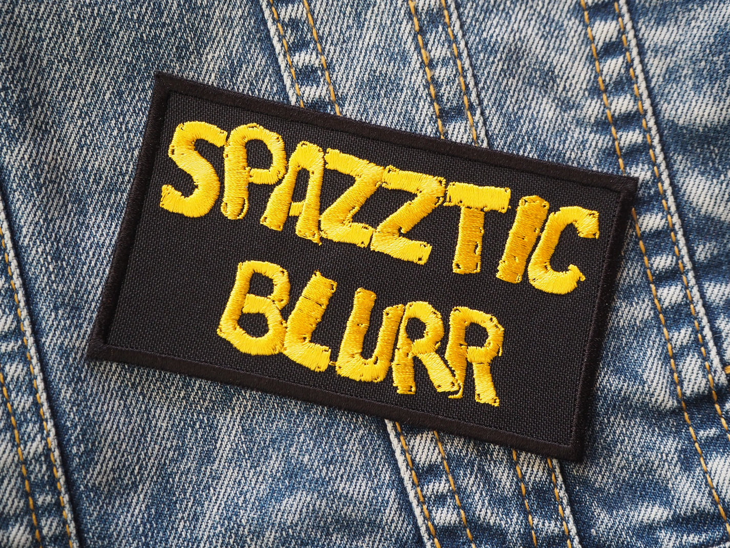 Spazztic Blurr Patch – IngridPatches