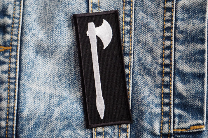 Medieval Axe Fantasy Embroidered Patch – IngridPatches