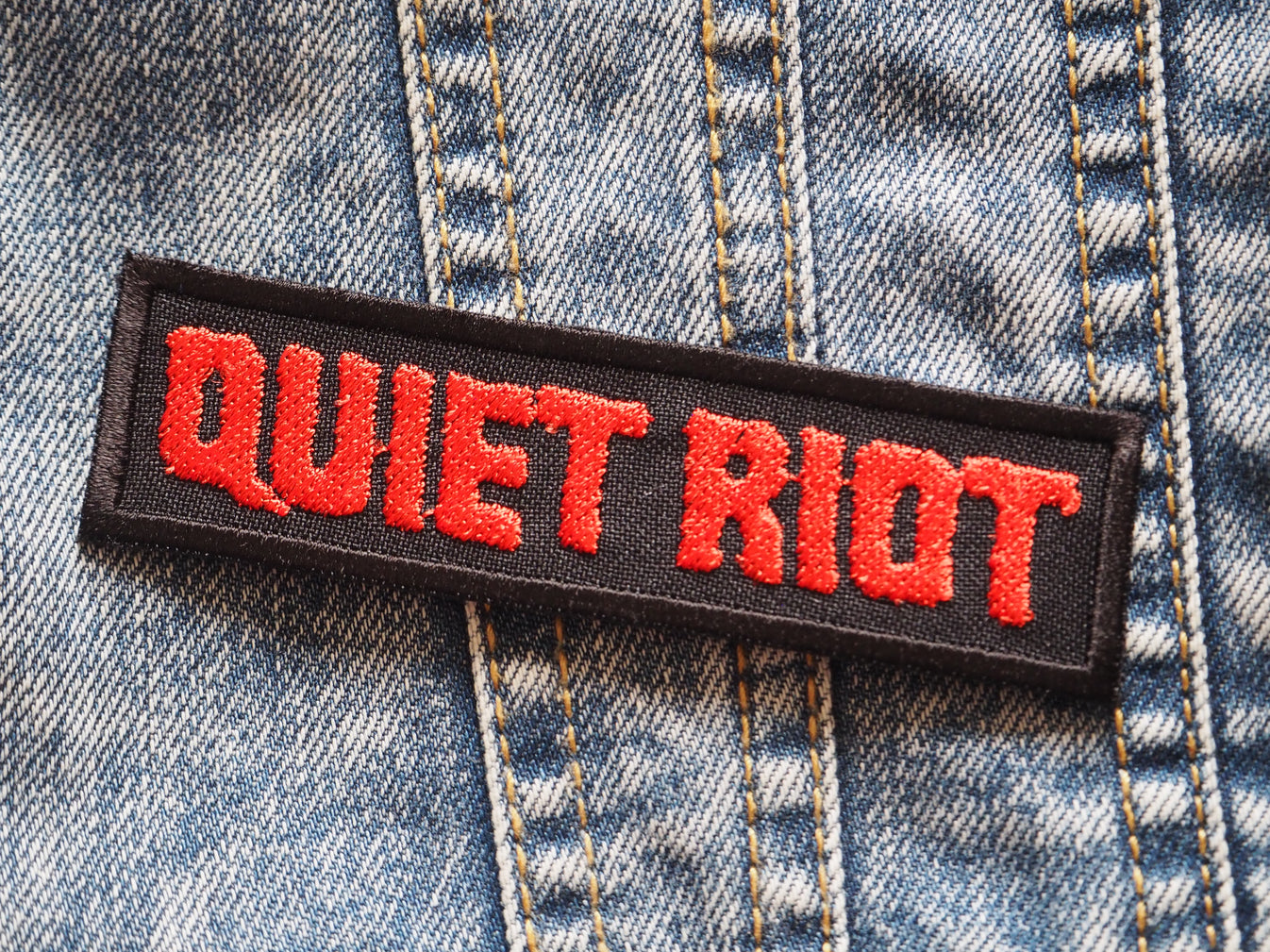 Quiet Riot Patch – IngridPatches
