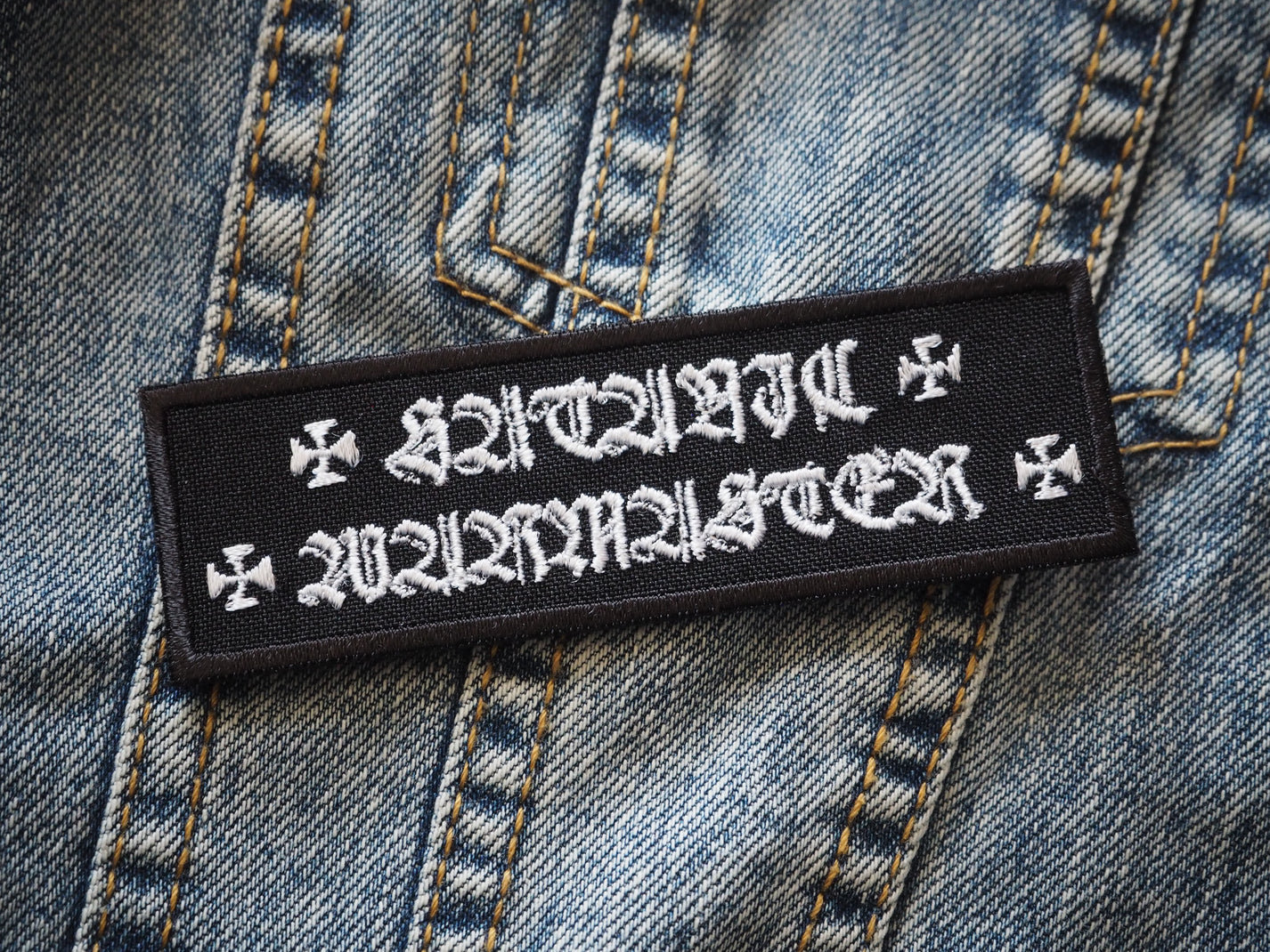 Satanic Warmaster Patch (Black Metal) – IngridPatches