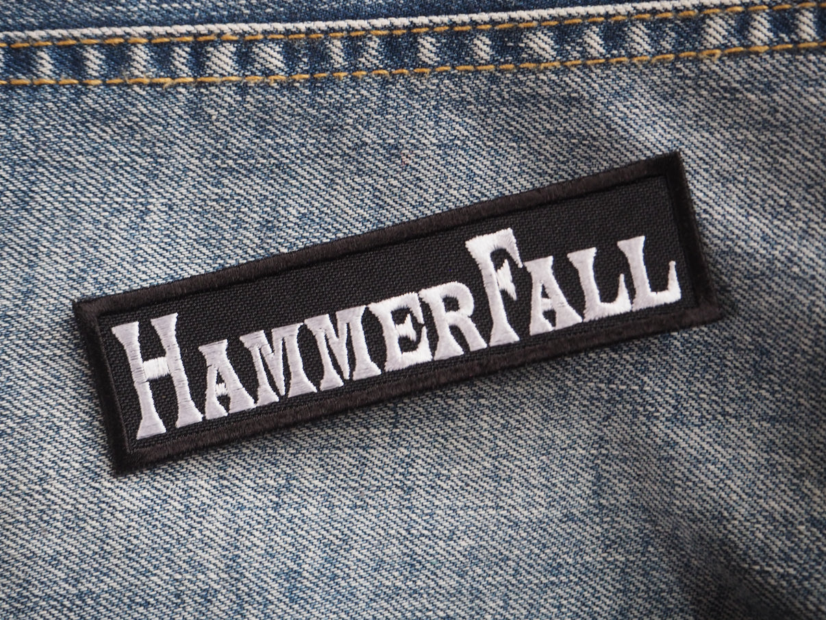 HammerFall Patch Embroidered – IngridPatches