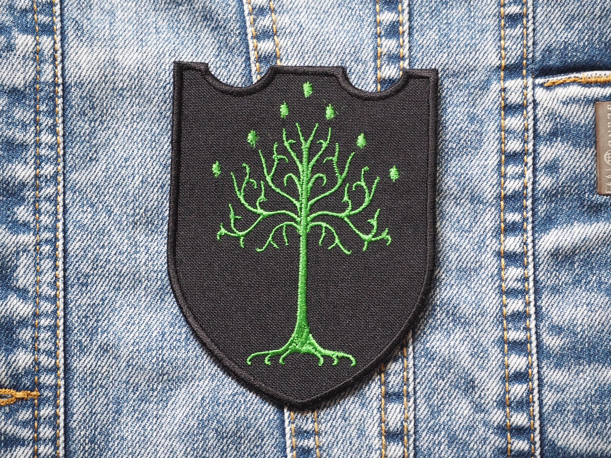 White Tree of Gondor Embroidered Patch – IngridPatches