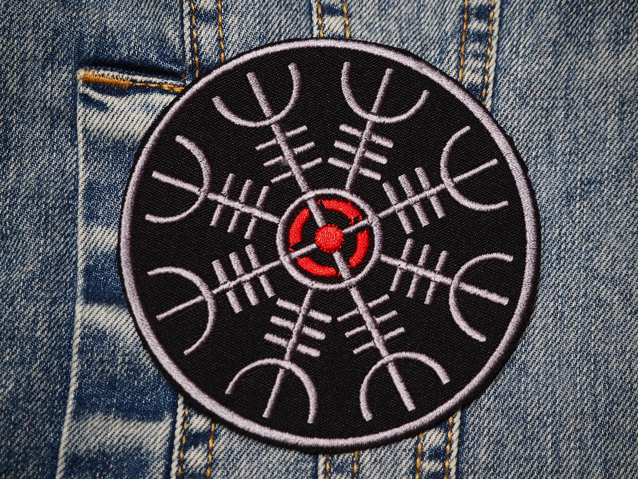 Vervisir Viking Runes Aegishjalmur Patch – IngridPatches