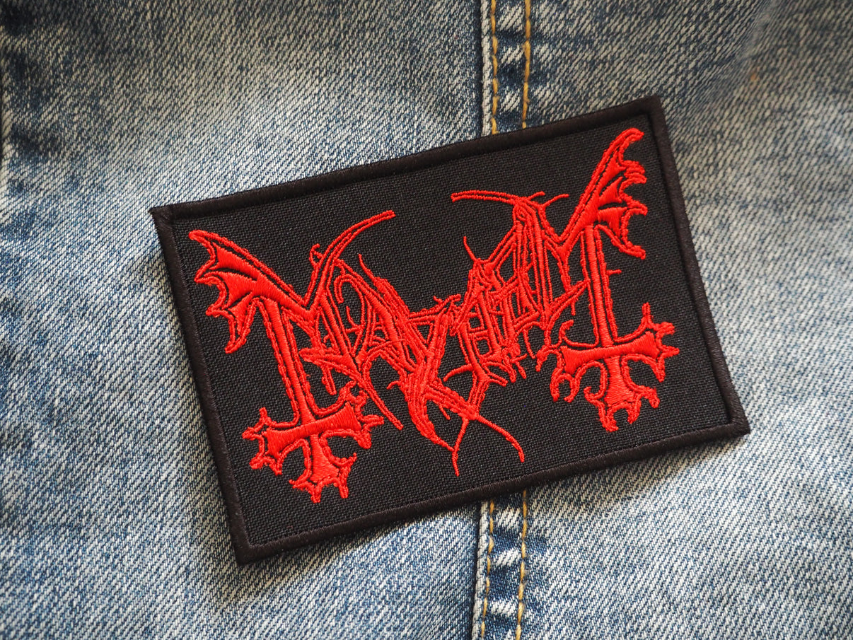 Mayhem Embroidered Patch – IngridPatches